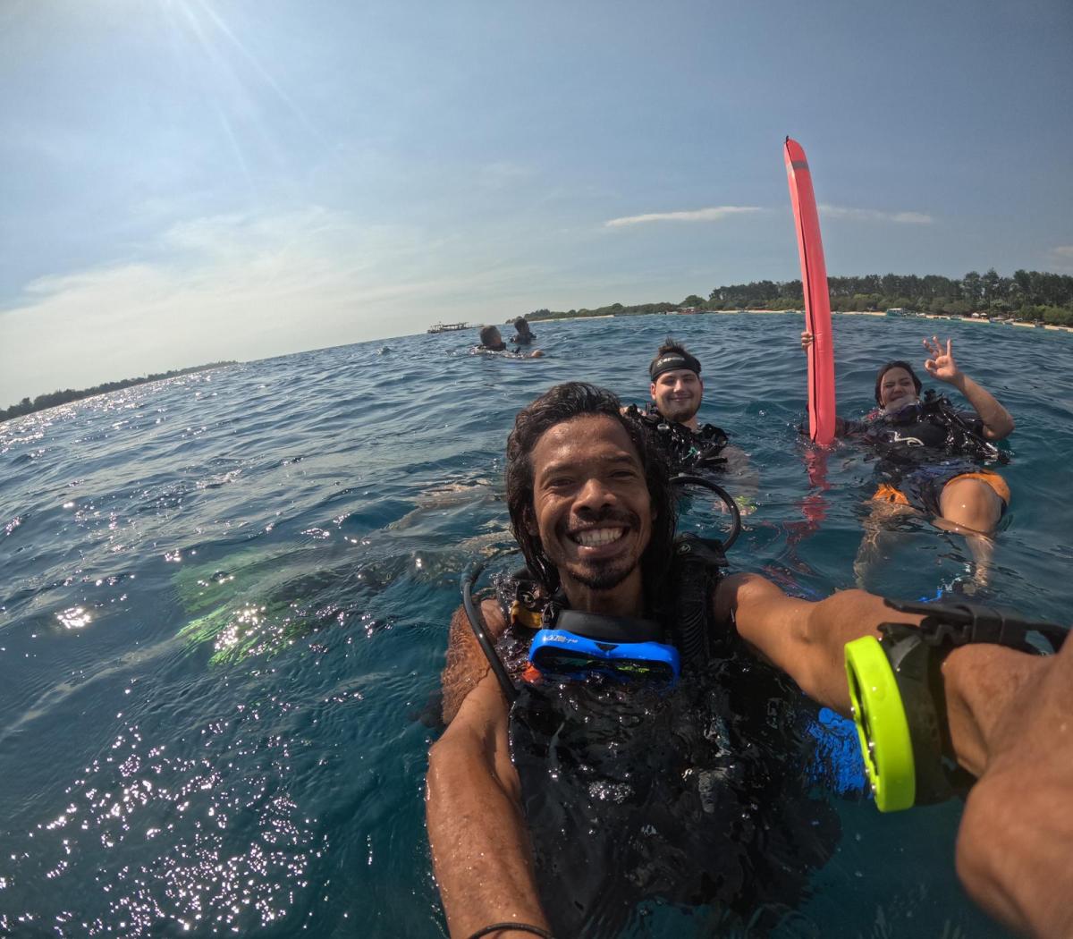 OPEN WATER COURSE – GILI TRAWANGAN TOURISM ACTIVITY